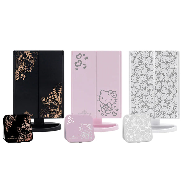 HELLO KITTY® SUPERCUTE TRIFOLD + COMPACT BUNDLE – Pina Luxury